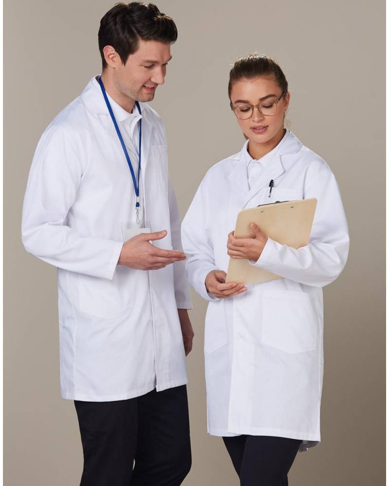 Unisex Lab Coat, Long Sleeve