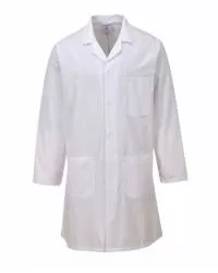 Dust/Laboratory Coat, White